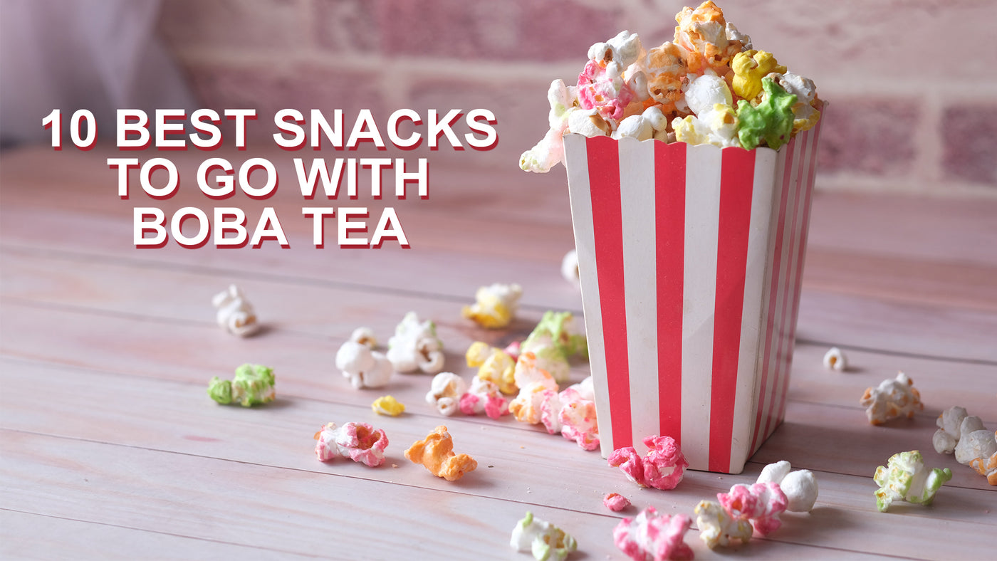 10 Best Snacks to Go with Boba Tea – LollicupStore