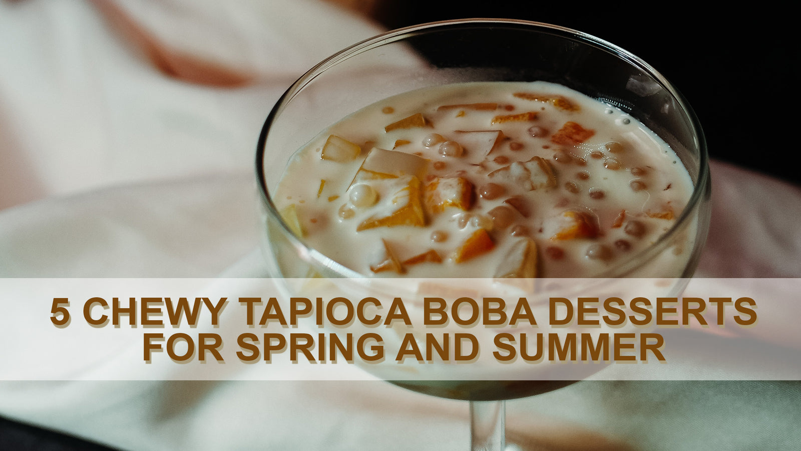 5 Chewy Tapioca Boba Desserts for Spring and Summer – LollicupStore