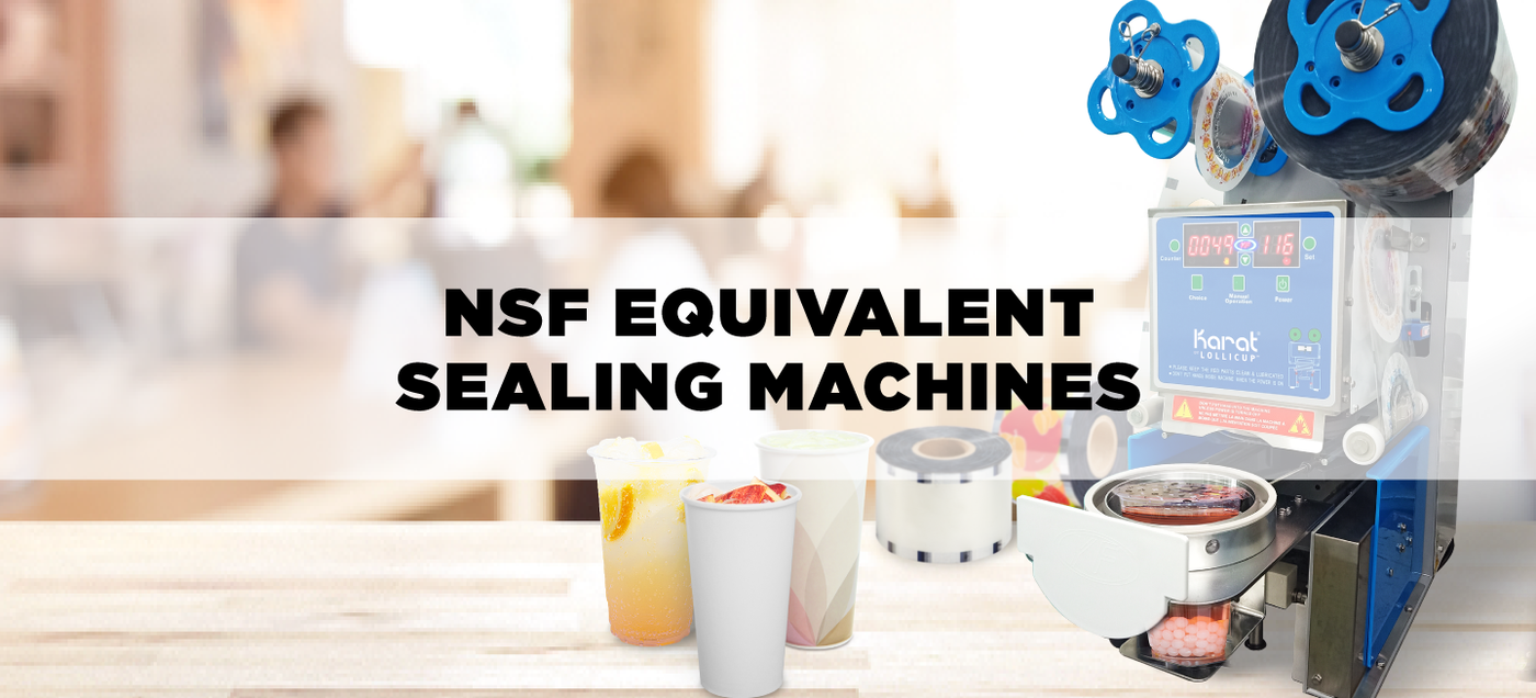 NSF Equivalent Sealing Machines – LollicupStore