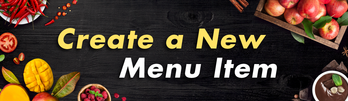 Create a New Menu Item – LollicupStore