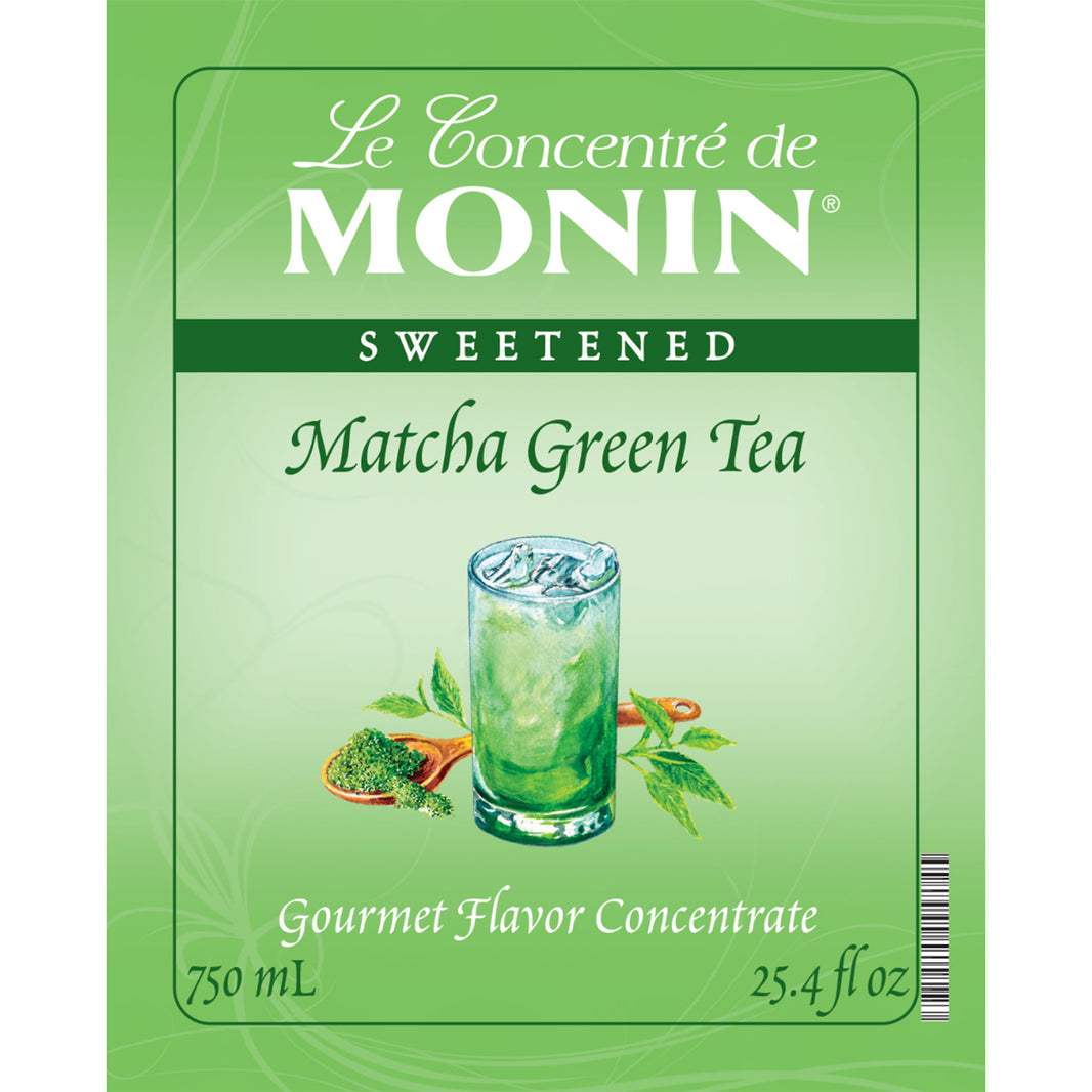 Monin Matcha Green Tea Concentrate - Bottle (750mL) – LollicupStore