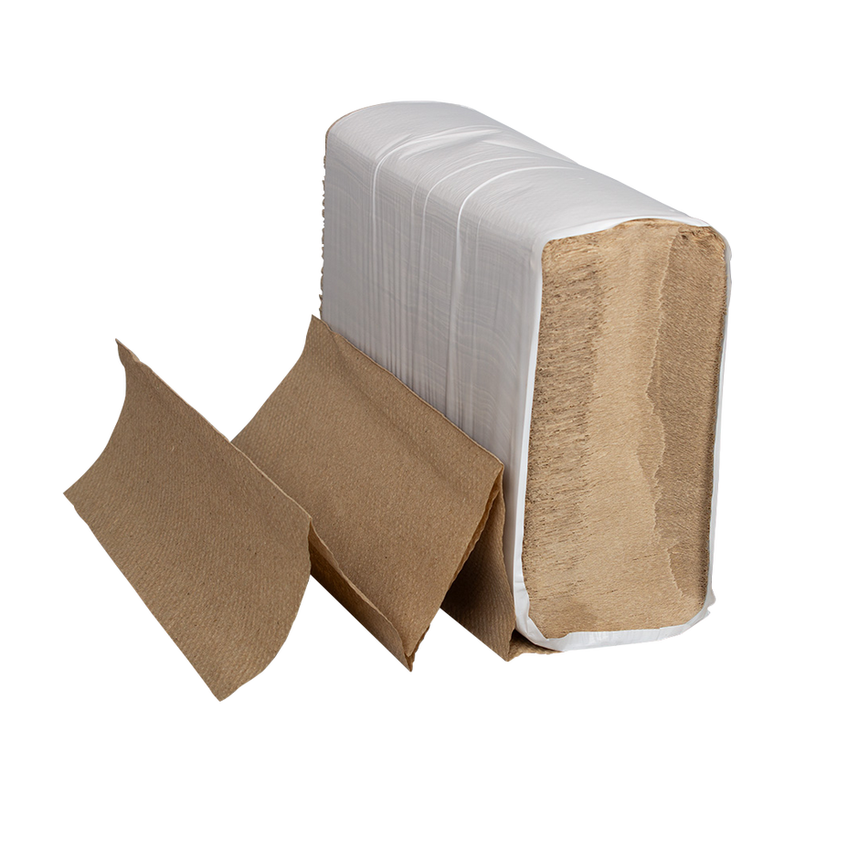 [12 Packs] Multifold Paper Towels, Kraft – LollicupStore