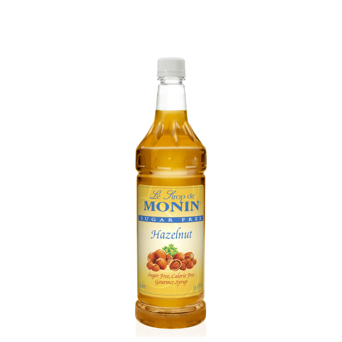 Monin Sugar Free Hazelnut Syrup - Plastic Bottle (1L) – LollicupStore