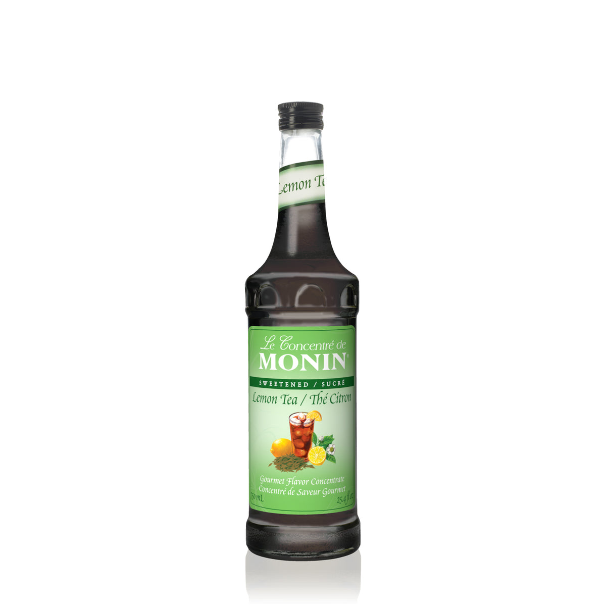 Monin Lemon Tea Concentrate Syrup - Glass Bottle (750mL) – LollicupStore