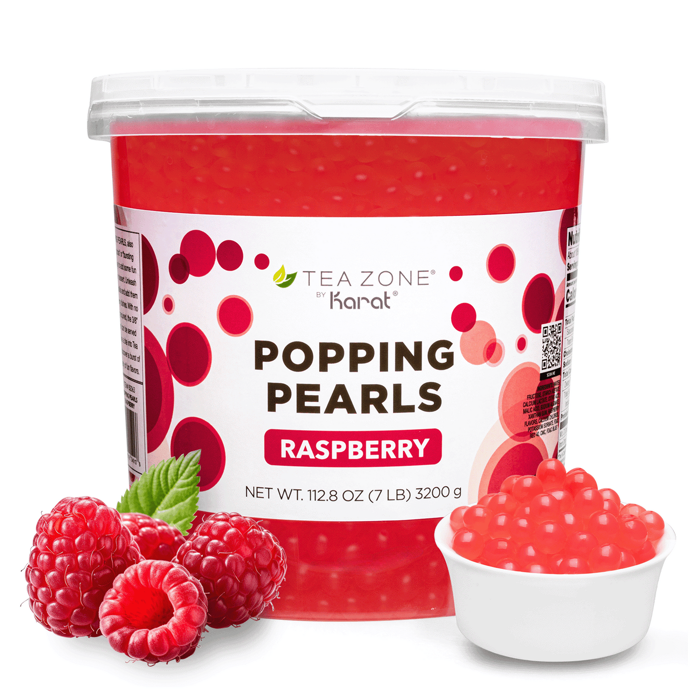 Raspberry Popping Pearls - Jar (7 lbs) – LollicupStore