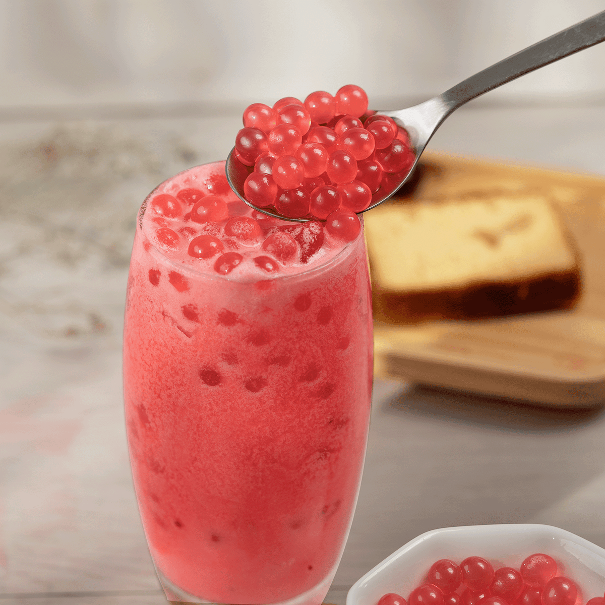 Raspberry POPPING PEARLS™ - Jar (7 lbs) – LollicupStore
