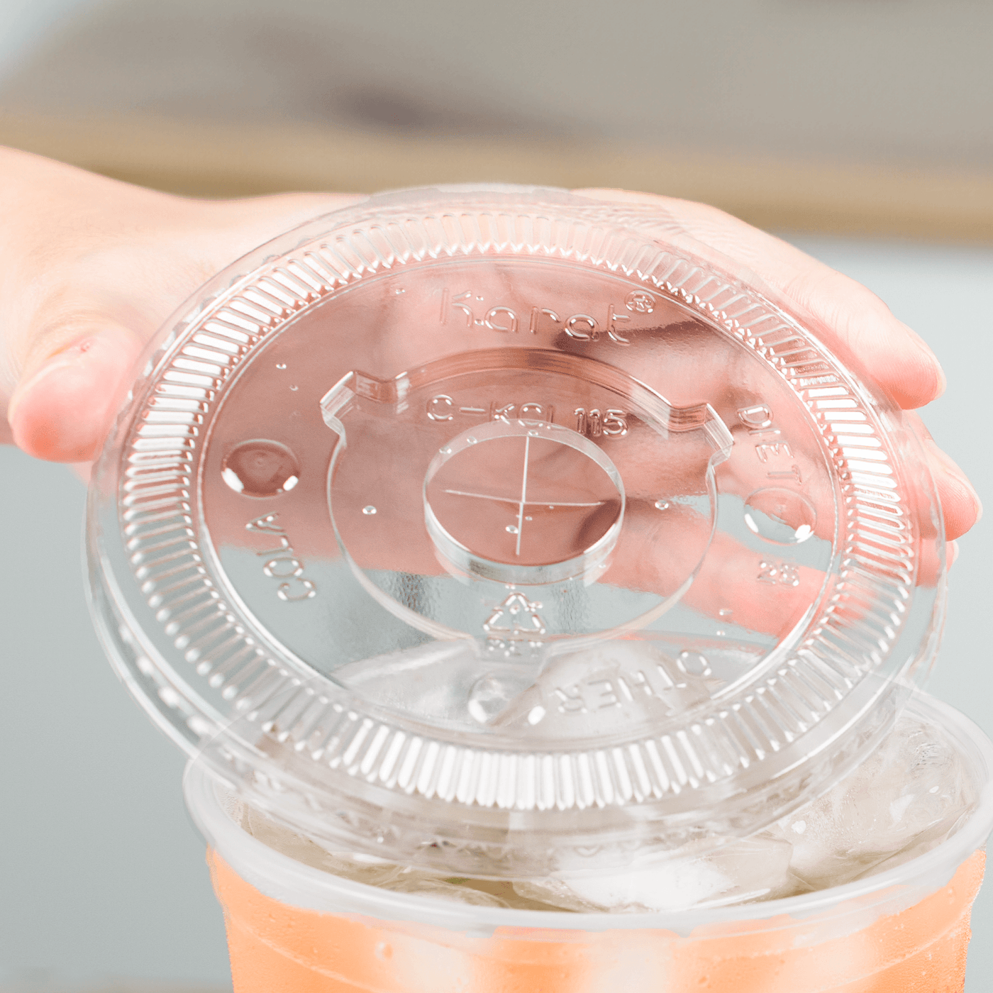 [1,000 ct] Cup Lids | PET | 115 mm – LollicupStore