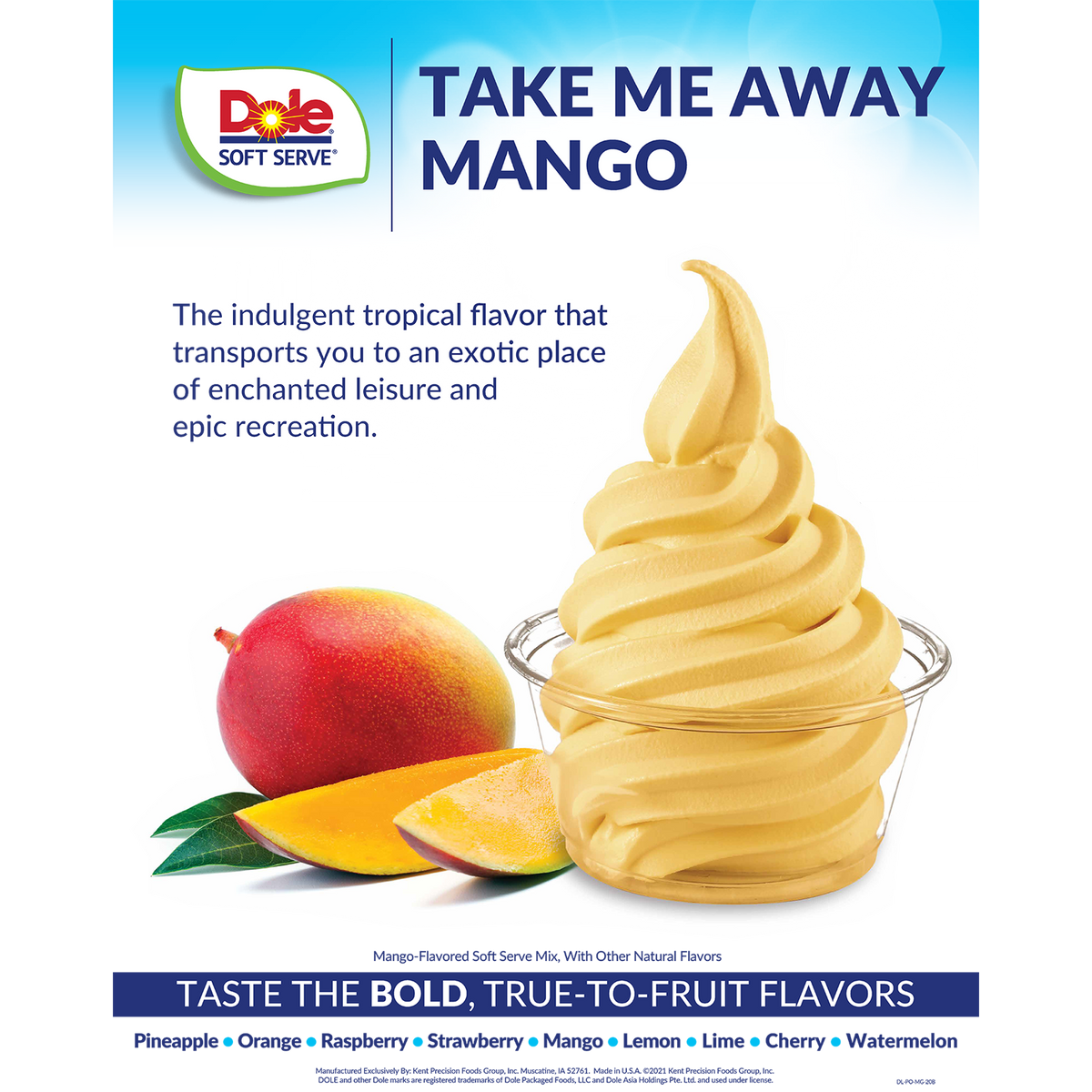 Dole Soft Serve – LollicupStore