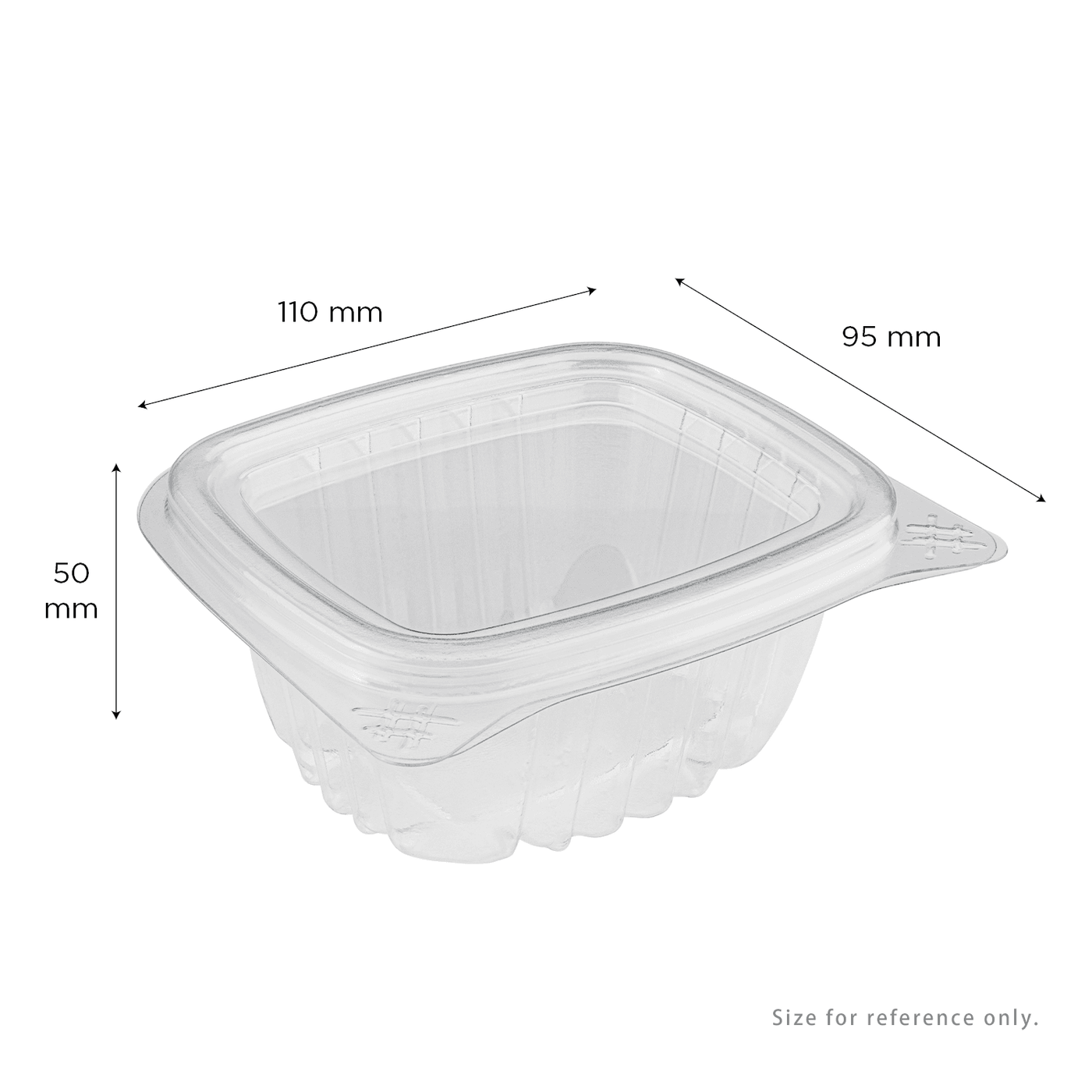 [400 ct] 6 oz Hinged Deli Container | PET – LollicupStore