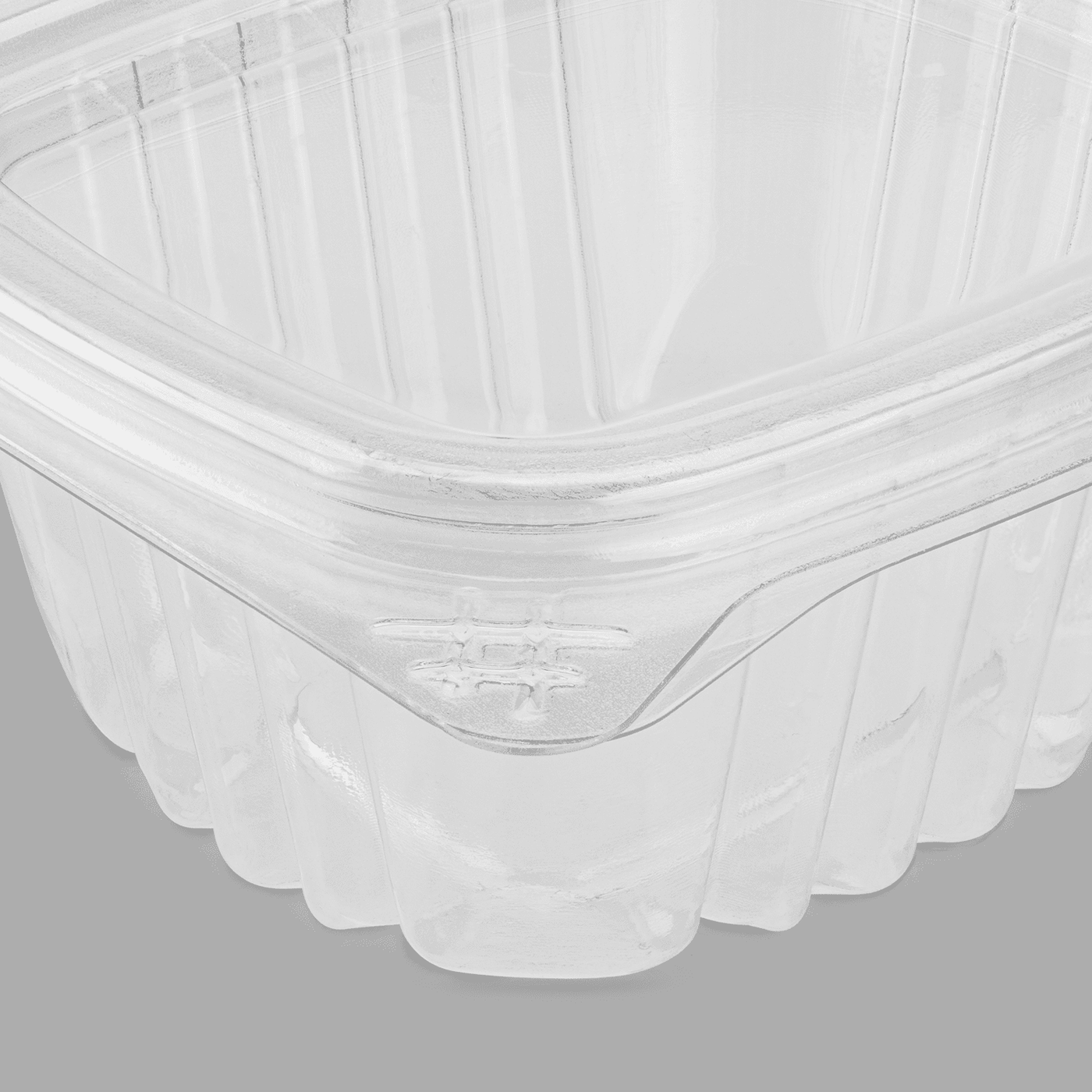 [400 ct] 6 oz Hinged Deli Container | PET – LollicupStore