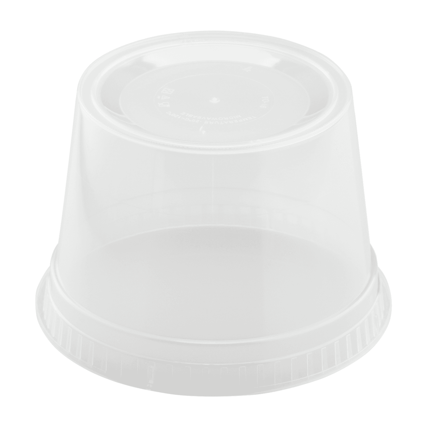 [240 sets] 16 oz Deli Containers with Lids | Injection Molded PP | Cle ...