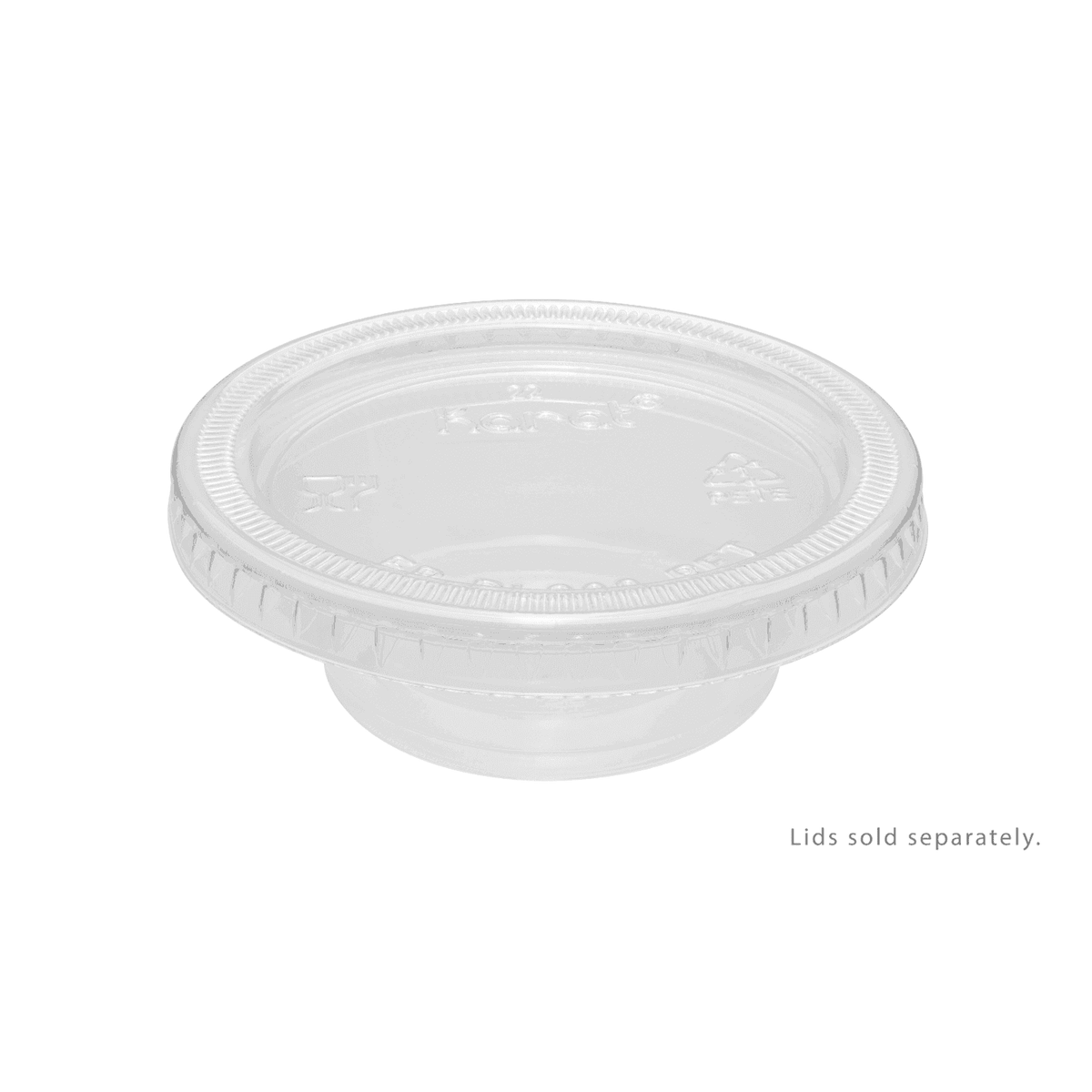 [2,500 ct] 1 oz Squat PP Plastic Portion Cups, Clear – LollicupStore