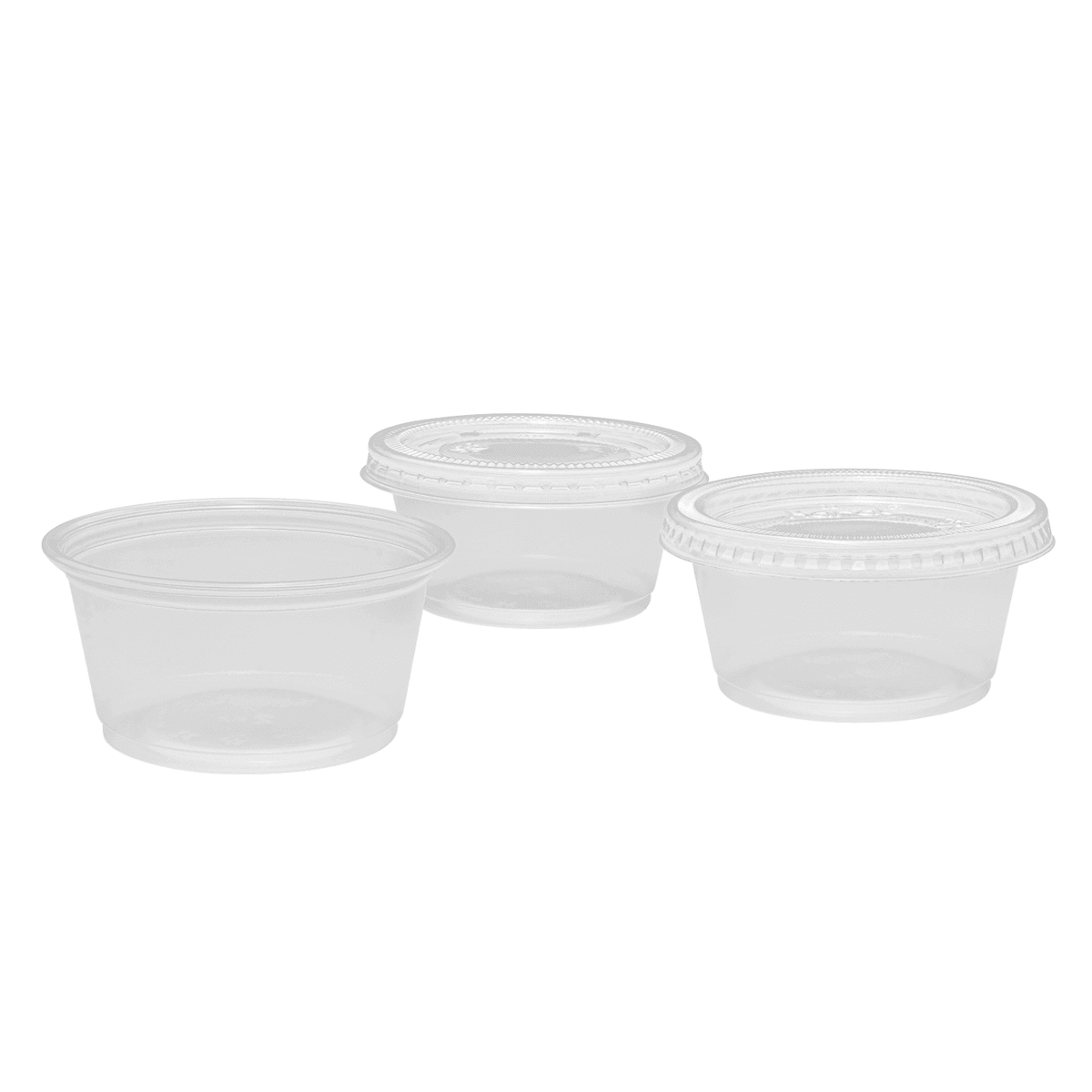[2,500 ct] 2 oz PP Plastic Portion Cups, Clear – LollicupStore