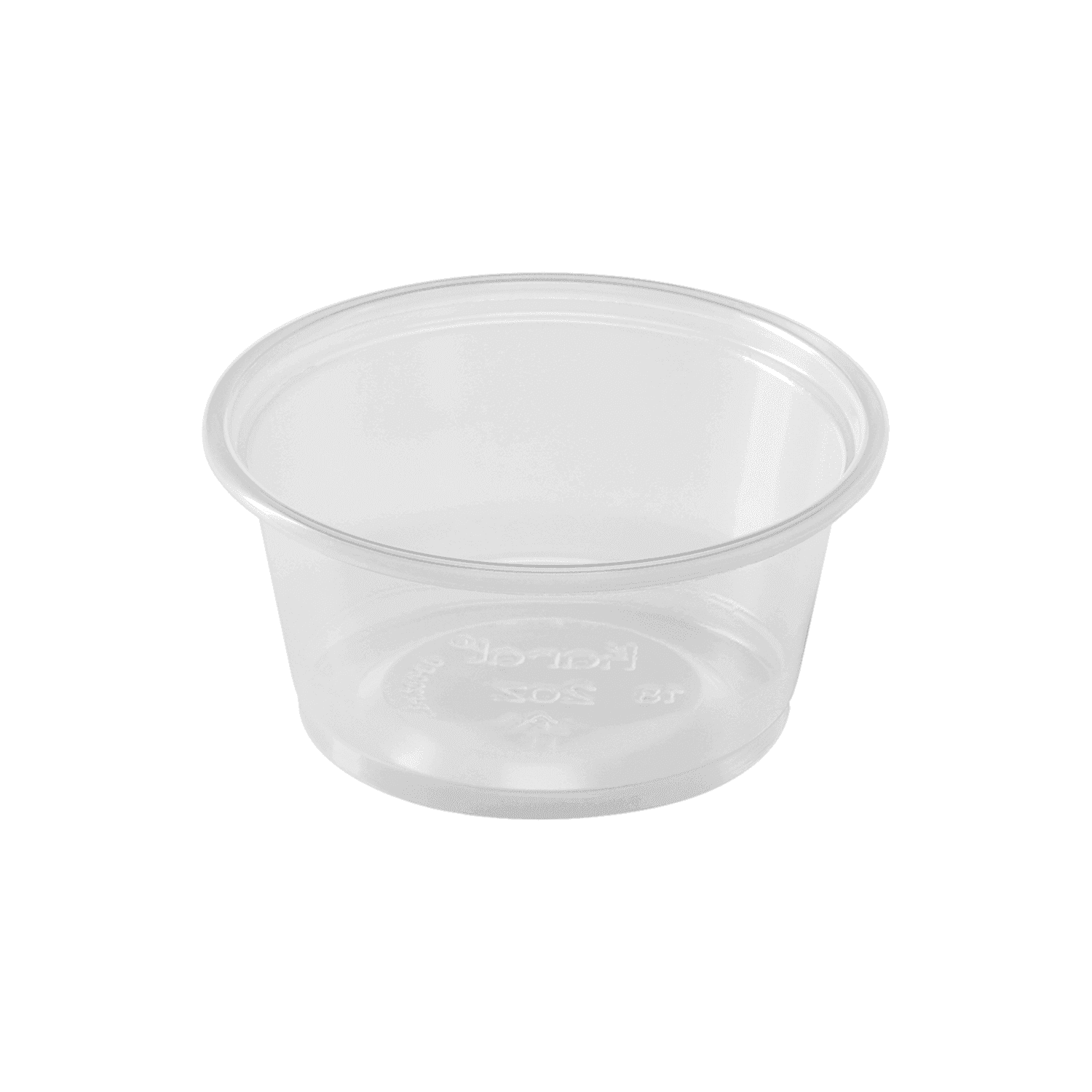 Karat 2 oz PP Plastic Portion Cups, Clear - 2,500 pcs