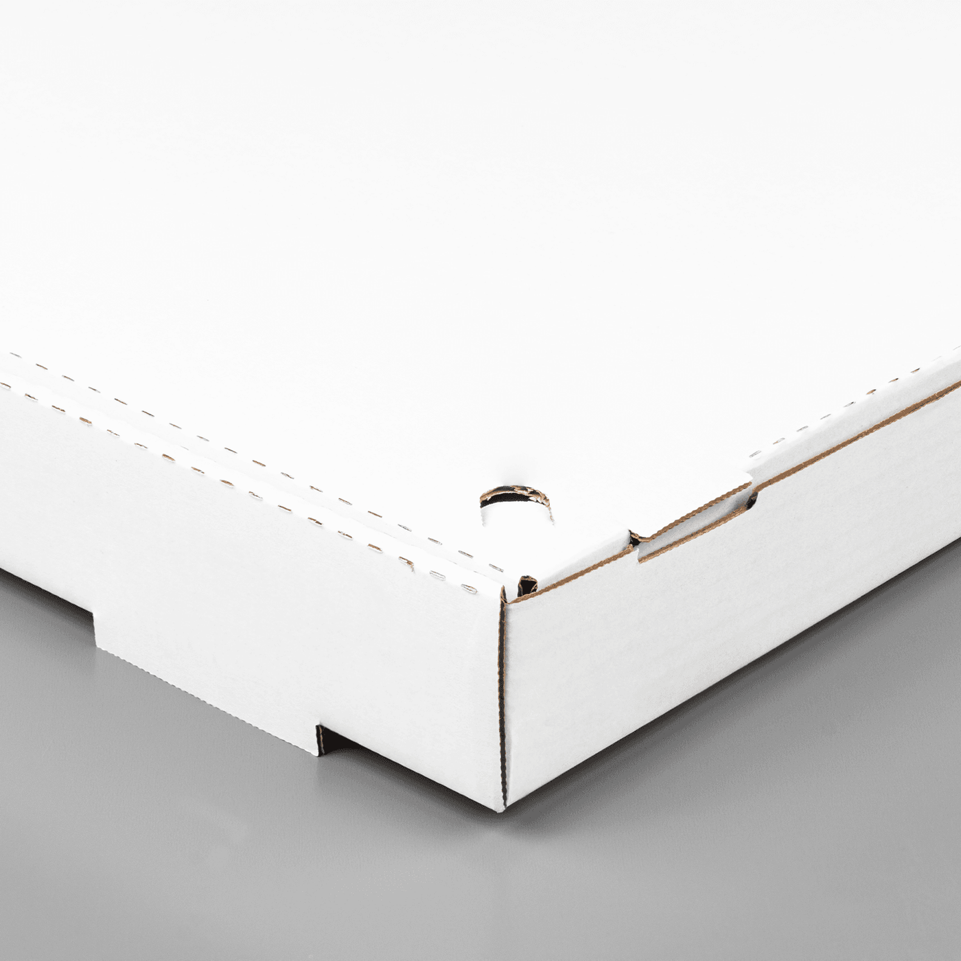 [50 ct] Corrugated Pizza Box, 8''x8''x2'', White – LollicupStore