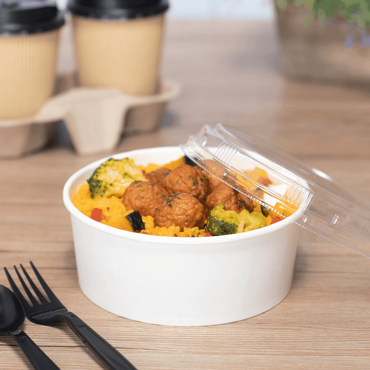 [360 ct] 32 oz Paper Short Buckets – LollicupStore