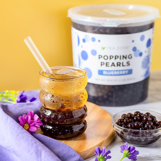 Blueberry Popping Pearls - Jar (7 lb) – LollicupStore