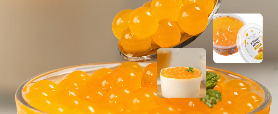 Raspberry Popping Pearls - Jar (1 lb) – LollicupStore