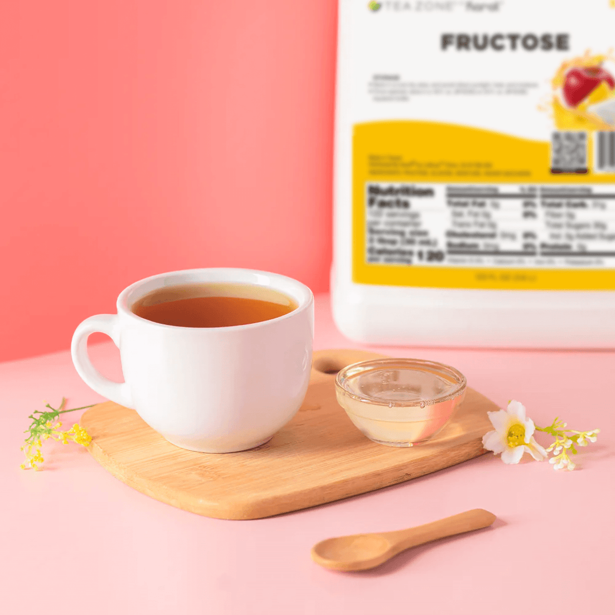 Tea Zone Fructose - Bottle (11 lbs) – LollicupStore