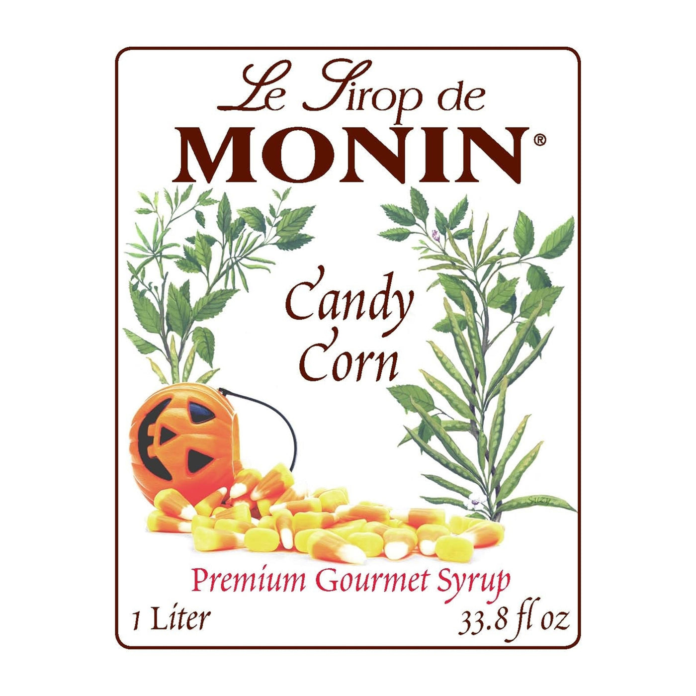 Monin Candy Corn Syrup - Bottle (1L) – LollicupStore