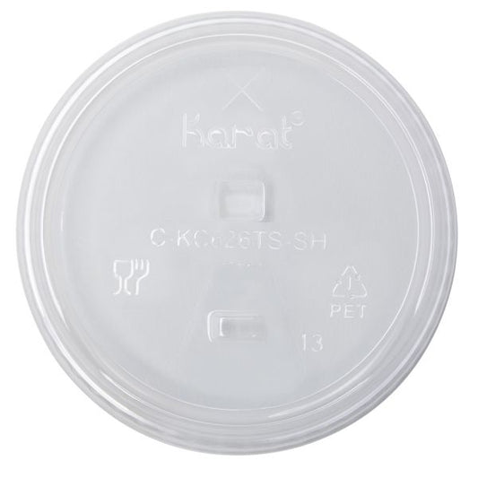 [1,000 ct] Strawless Sipper Lids | PET | 98 mm | Clear | With Flip Cap ...
