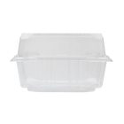 [500 ct] 6''x 6'' Hinged Food Containers | PET | Clear – LollicupStore