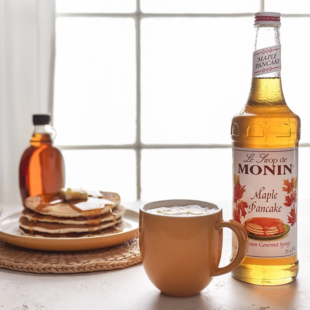 Monin Maple Pancake Syrup - Bottle (750mL) – LollicupStore