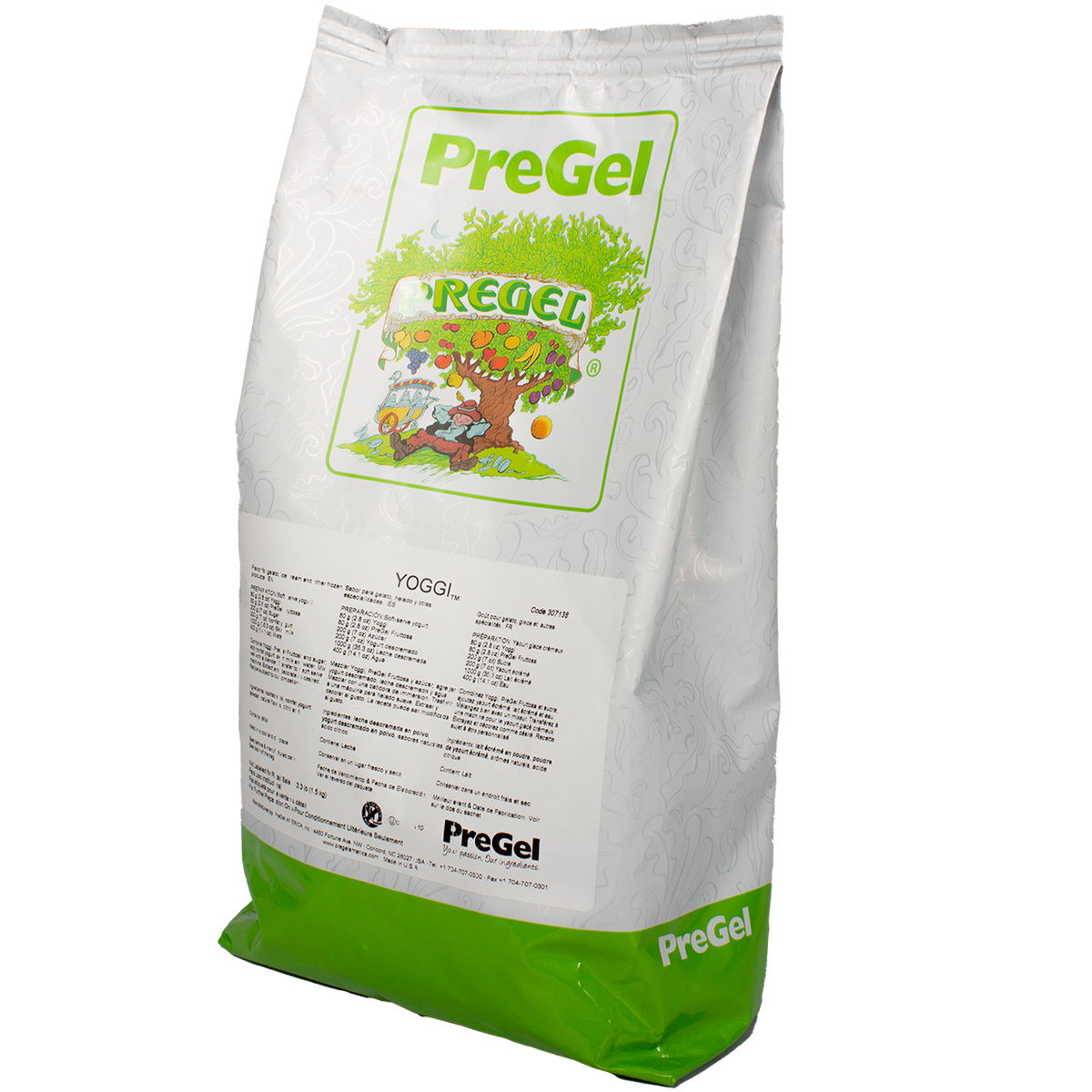 PreGel Yoggi 30 Powder - Bag (3.3 lbs) – LollicupStore