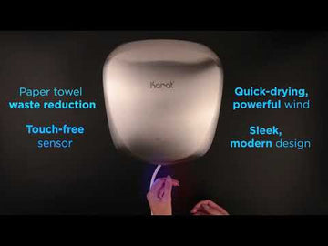 High Speed Smart Stainless Steel Air Hand Dryer with HEPA Filtration ...
