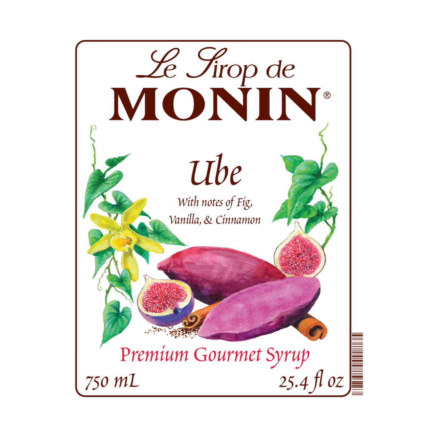 Monin Ube Syrup - Bottle (750mL) – LollicupStore