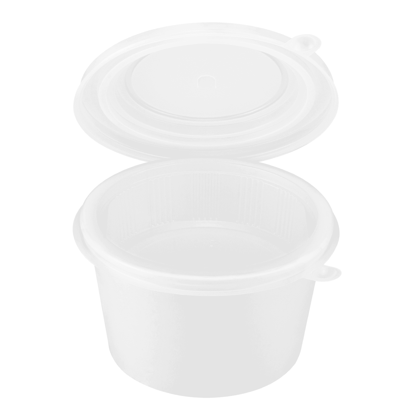 [300 ct] 16 oz PP Hinged Inserts for 24-32 oz Paper Food Containers (1 ...