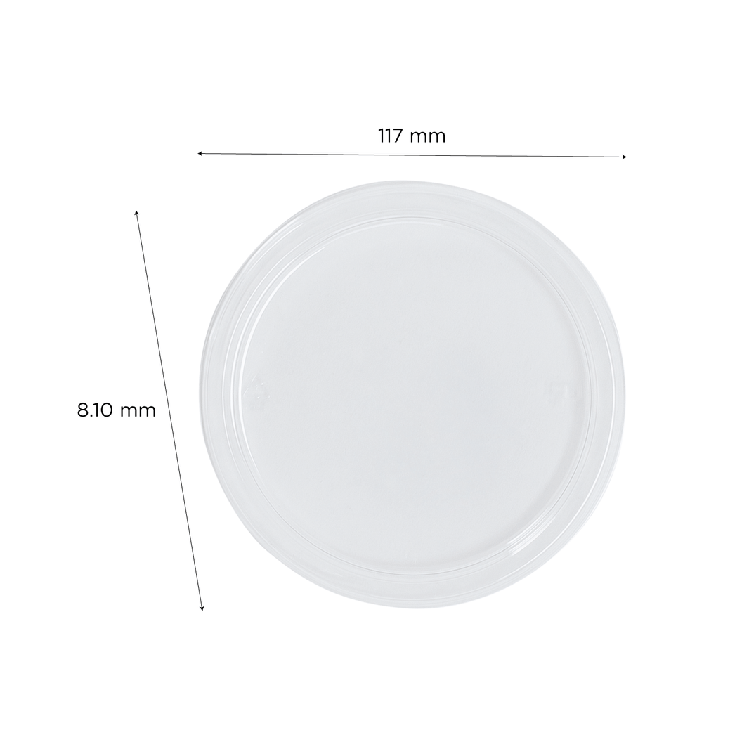 [500 ct] 8-32 oz Deli Container Lids | PET | 117 mm – LollicupStore