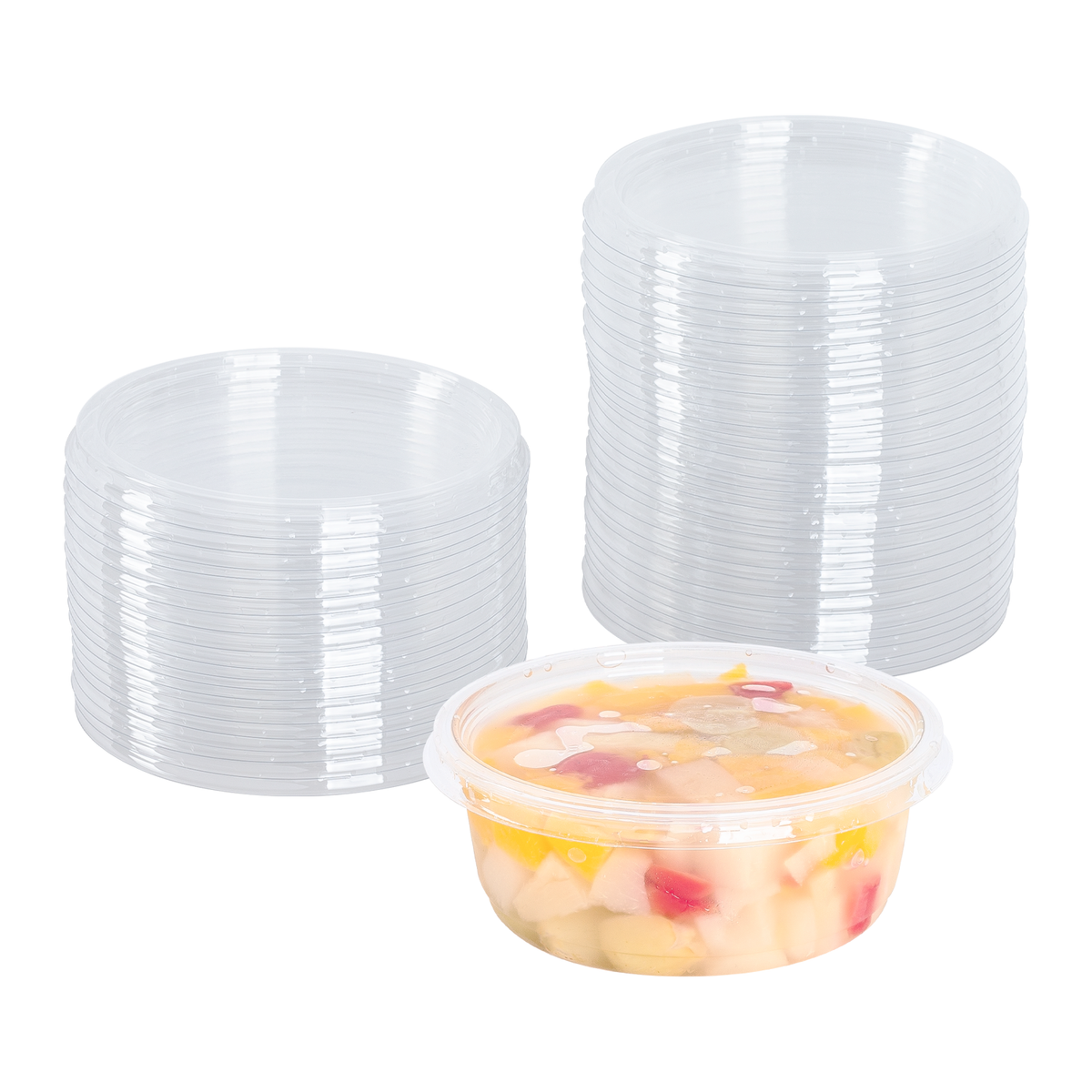 [500 ct] 8-32 oz Deli Container Lids | PET | 117 mm – LollicupStore