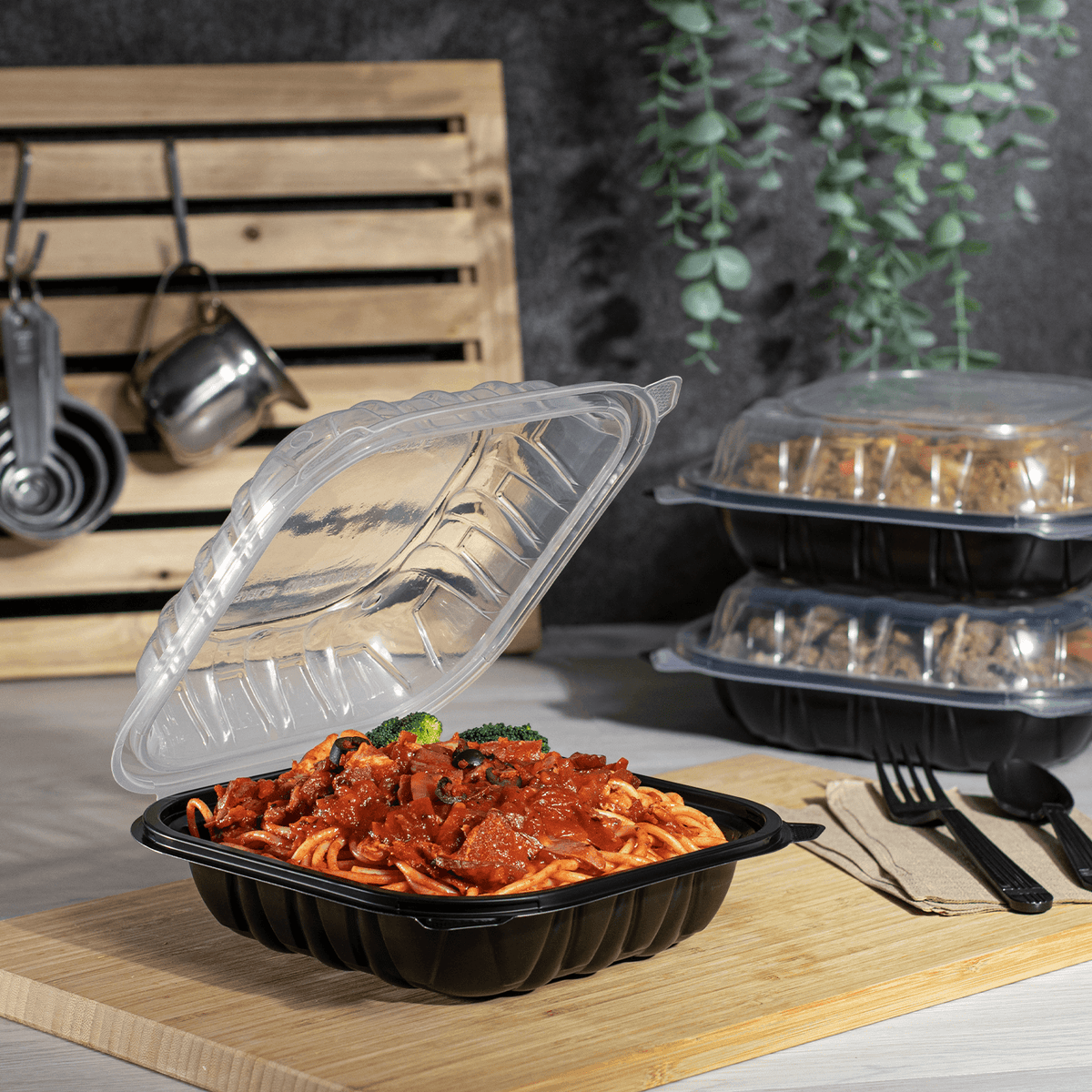 Karat Premium PP Hinged Containers – LollicupStore