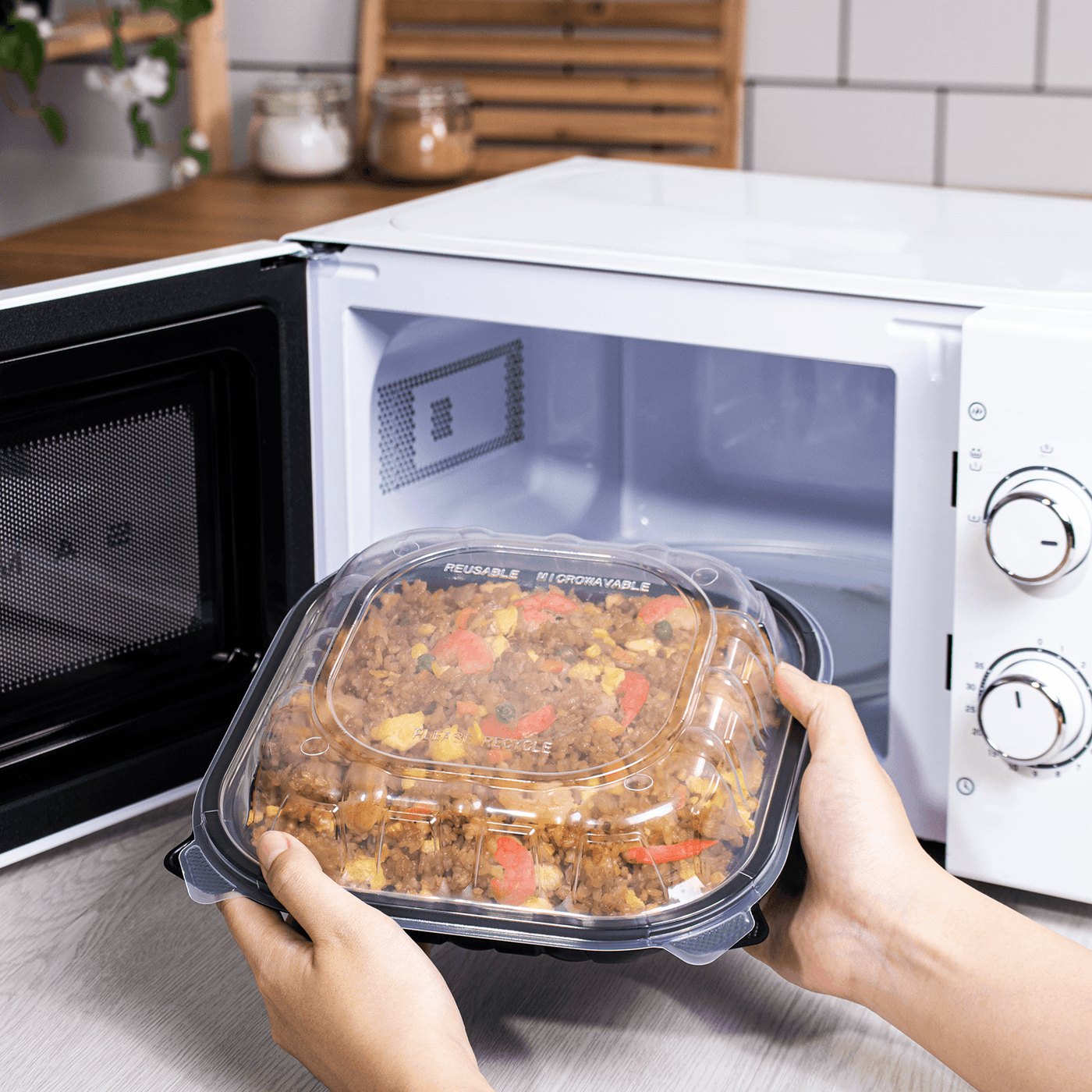 Karat Premium PP Hinged Containers – LollicupStore