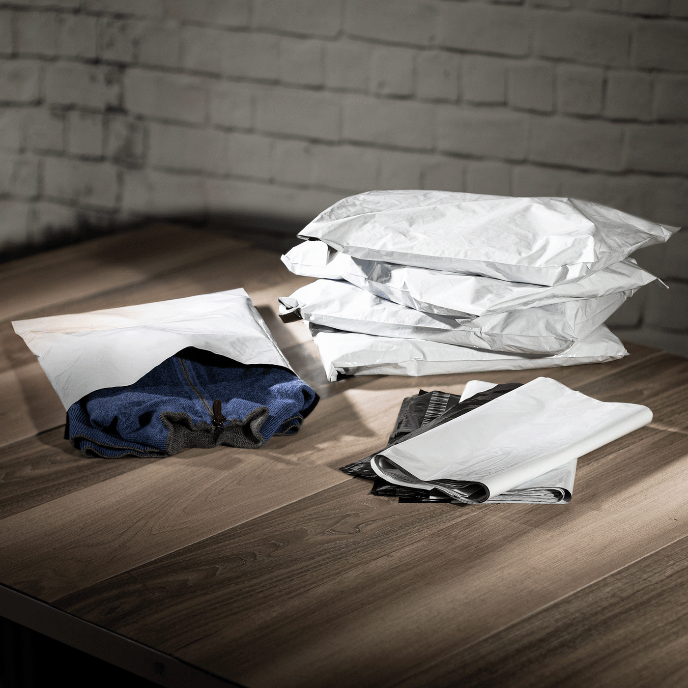[500 ct] 11''x15'' Poly Mailers with Tamper-Evident Adhesive Closure ...