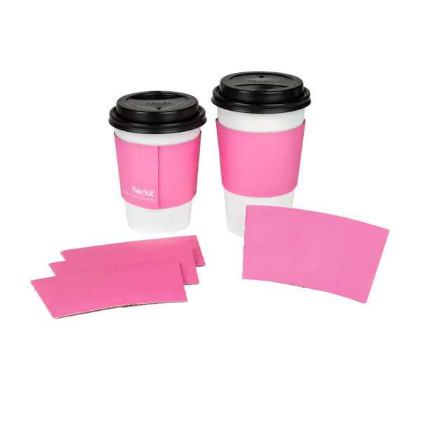 Karat Traditional Cup Jackets, Pink - 1,000 pcs