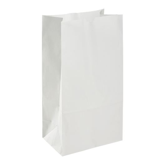 [1,000 ct] 12 lb Paper Bag, White – LollicupStore