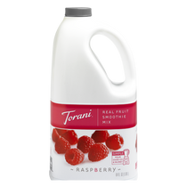 Torani Raspberry Real Fruit Smoothie Mix - Bottle (64oz) – LollicupStore