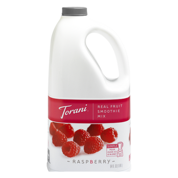 Torani Raspberry Real Fruit Smoothie Mix - Bottle (64oz) – LollicupStore
