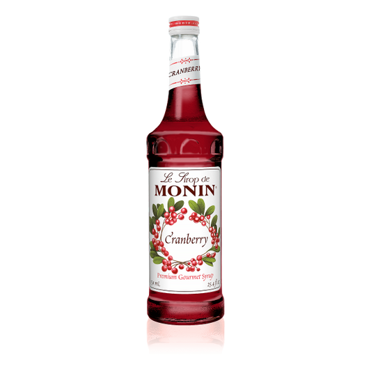 Monin Cranberry Syrup - Bottle (750mL) – LollicupStore