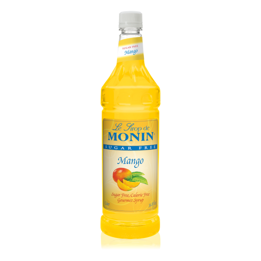 Monin Sugar Free Mango Syrup - Bottle (1L) – LollicupStore