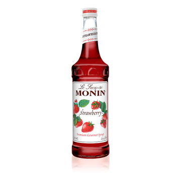 Monin Strawberry Syrup - Bottle (750mL) – LollicupStore