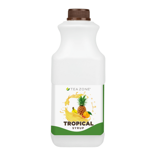 Tea Zone Tropical Syrup - Bottle (64oz) – LollicupStore