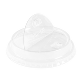 [1,000 ct] Plastic Dome Sipper Lids | PET | 98 mm | Half-Moon Flip Lid ...