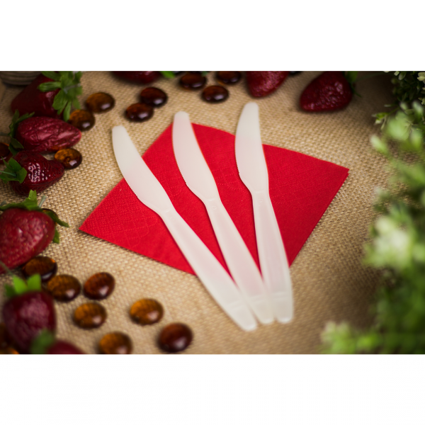 Karat Earth Heavy Weight Bio-Based Knives, Natural - 1,000 pcs