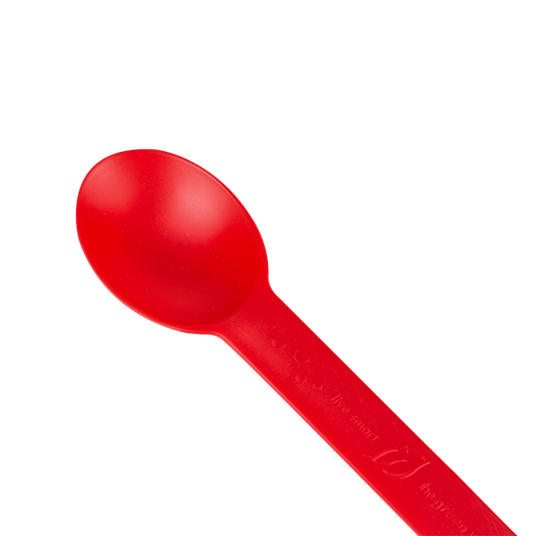 Karat Earth Heavy Weight Spoons, Red - 1,000 pcs