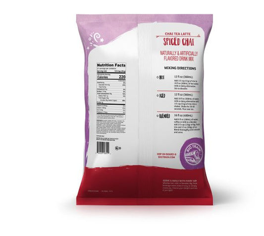 Big Train Spiced Chai Tea Latte Beverage Mix - Bag (3.5 lbs ...