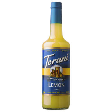 Torani Sugar Free Lemon Syrup - Bottle (750mL) – LollicupStore