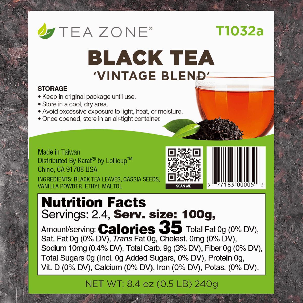 Vintage Blend Black Tea - Bag (8.46 oz) – LollicupStore
